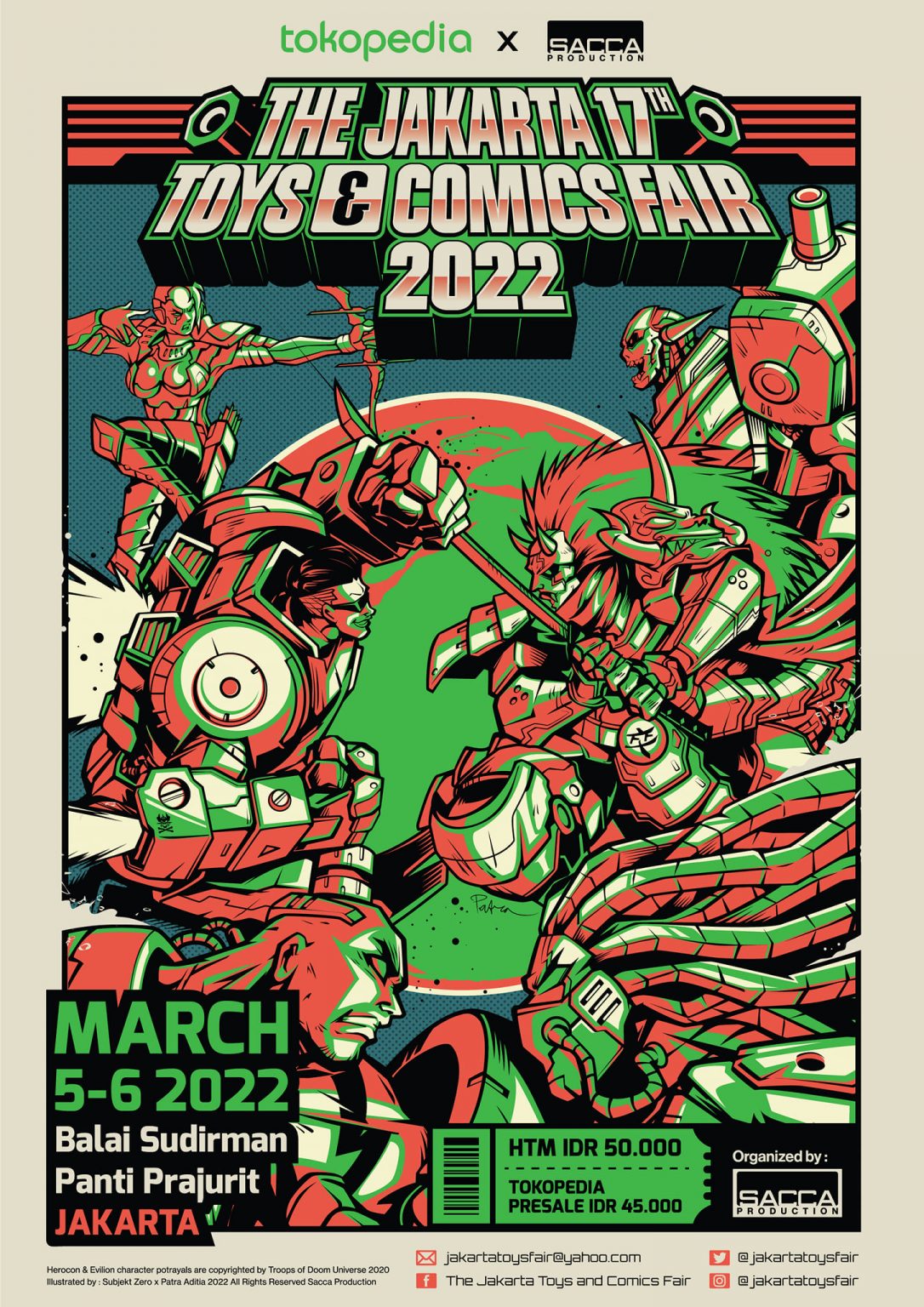THE JAKARTA 17th TOYS & COMICS FAIR 2022 – Jadwal Event, Info Pameran ...