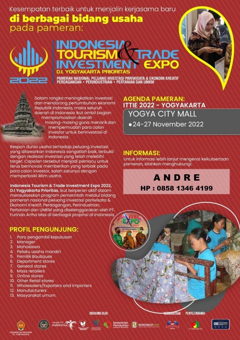 BROSUR JOGJA – Jadwal Event, Info Pameran, Acara & Promo Terbaru