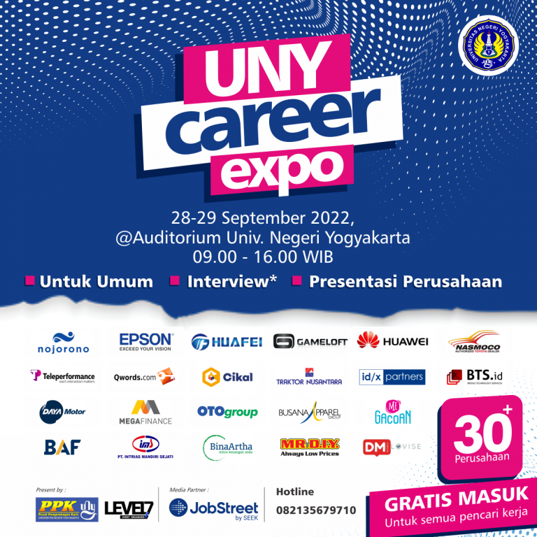 UNY Career Expo 2022 – Jadwal Event, Info Pameran, Acara & Promo Terbaru