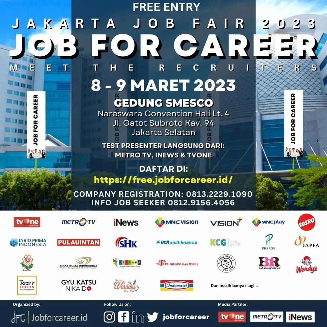 Job-Fair-Jakarta – Jadwal Event, Info Pameran, Acara & Promo Terbaru