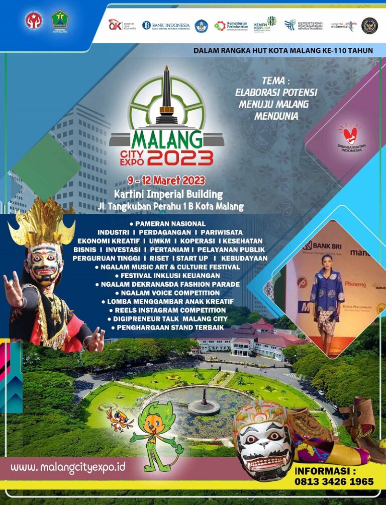 MALANG CITY EXPO 2023 – Jadwal Event, Info Pameran, Acara & Promo Terbaru
