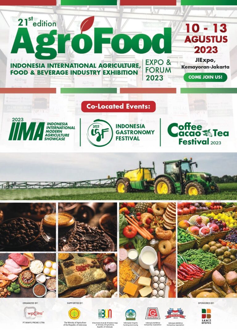 Indonesia AgroFood Expo 2023 – Jadwal Event, Info Pameran, Acara ...