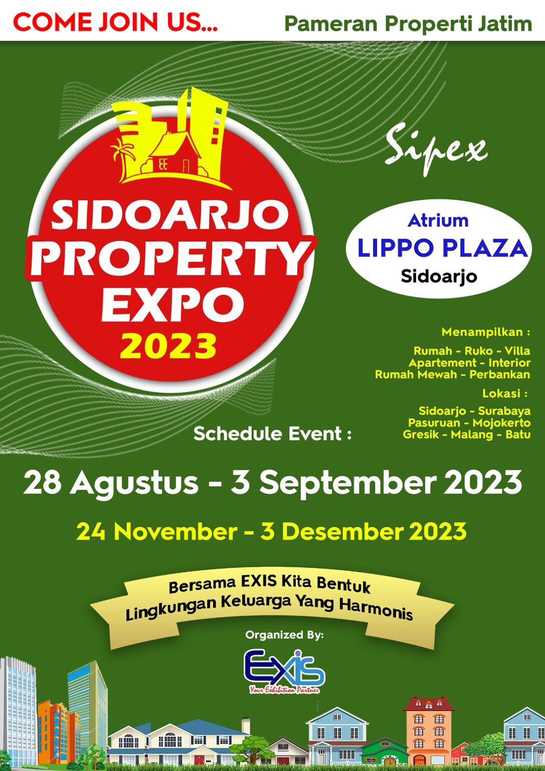 PAMERAN PROPERTY SIDOARJO 2023 – Jadwal Event, Info Pameran, Acara ...