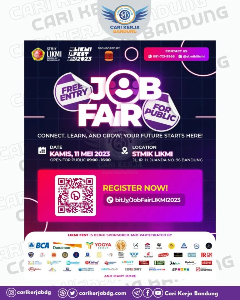JOBFAIR LIKMI FEST 2023 – Jadwal Event, Info Pameran, Acara & Promo Terbaru
