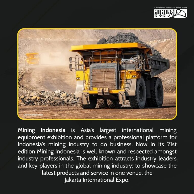 Mining Indonesia 2023 – Jadwal Event, Info Pameran, Acara & Promo Terbaru