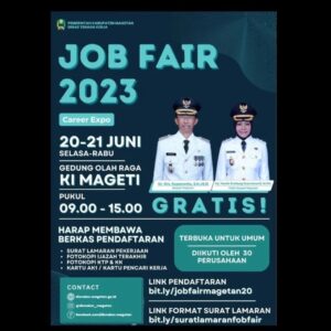 Job Fair 2023 – Magetan – Jadwal Event, Info Pameran, Acara & Promo Terbaru