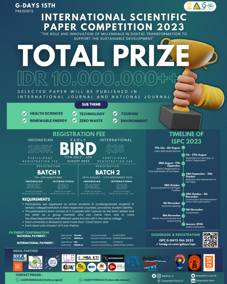 International Scientific Paper Competition (ISPC) – Jadwal Event, Info ...