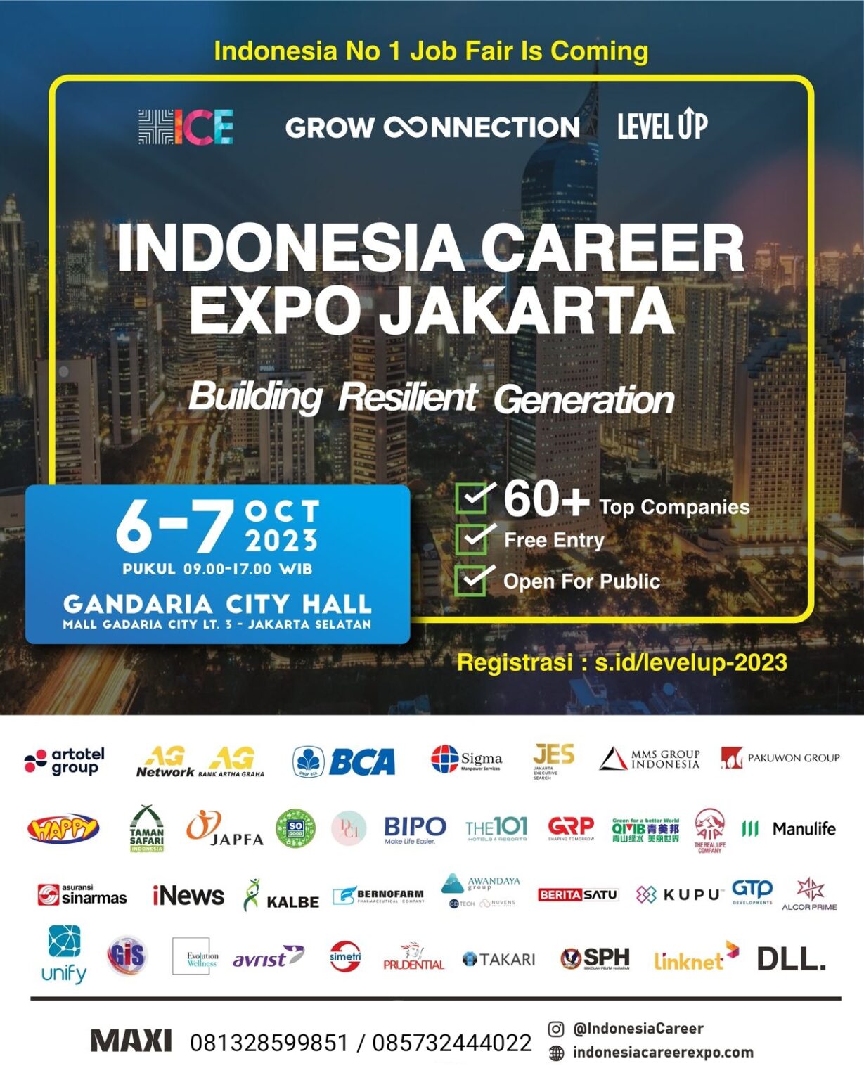 INDONESIA CAREER EXPO JAKARTA – Jadwal Event, Info Pameran, Acara & Promo Terbaru