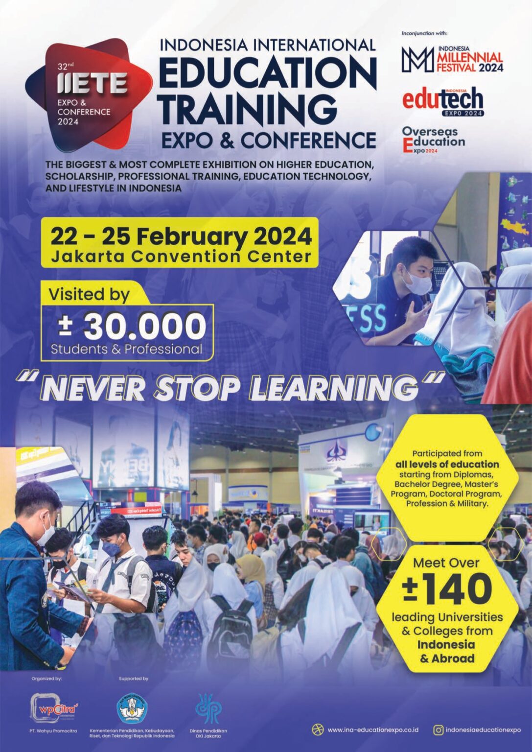 INDONESIA INTERNATIONAL EDUCATION & TRAINING EXPO 2024 (IIETE) – Jadwal ...
