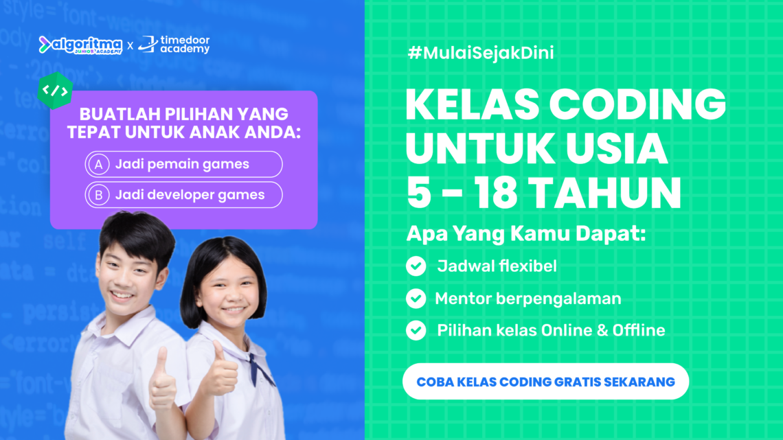 Kursus Coding Anak di Algoritma Junior – Jadwal Event, Info Pameran, Acara & Promo Terbaru