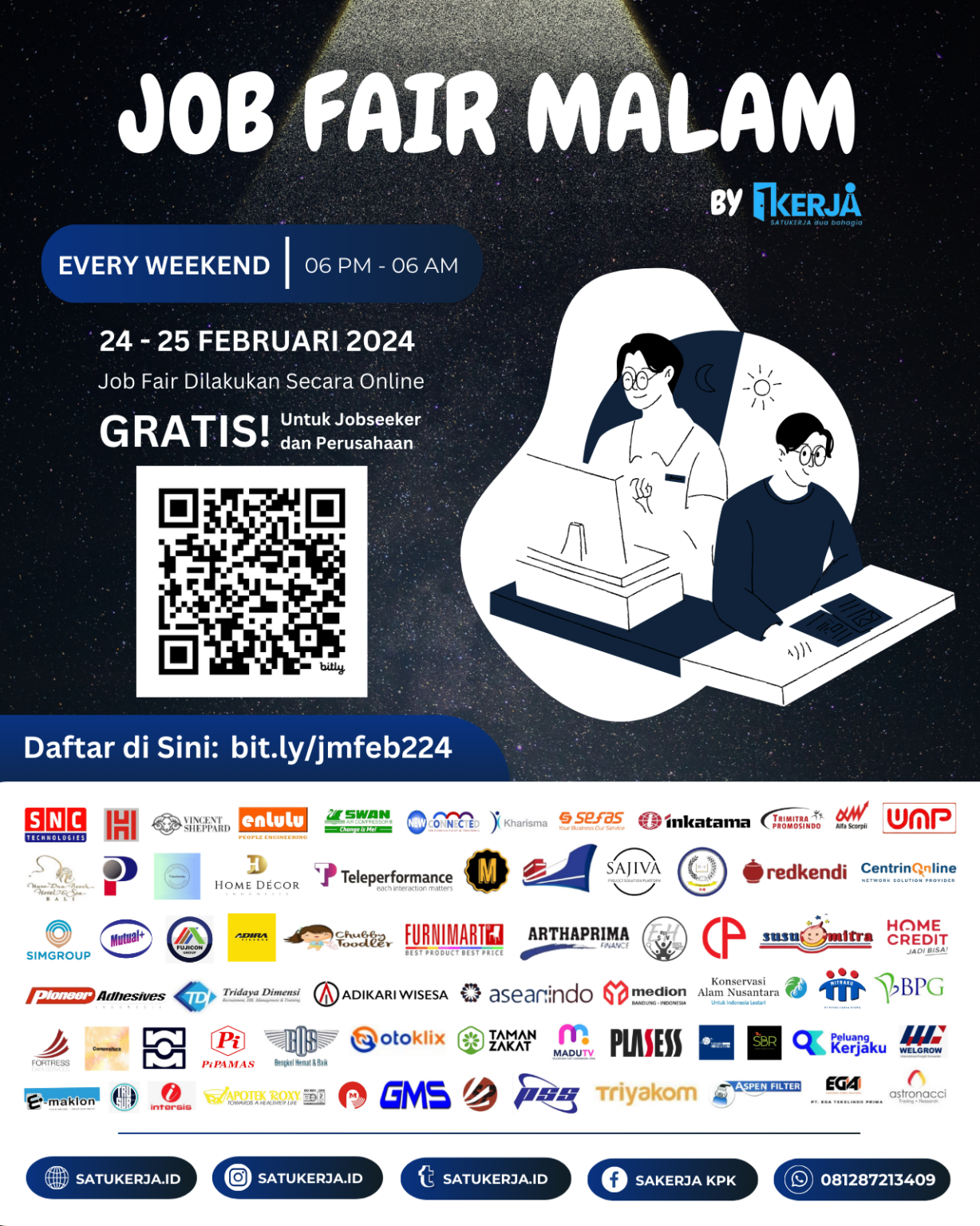 Job Fair Malam – Jadwal Event, Info Pameran, Acara & Promo Terbaru
