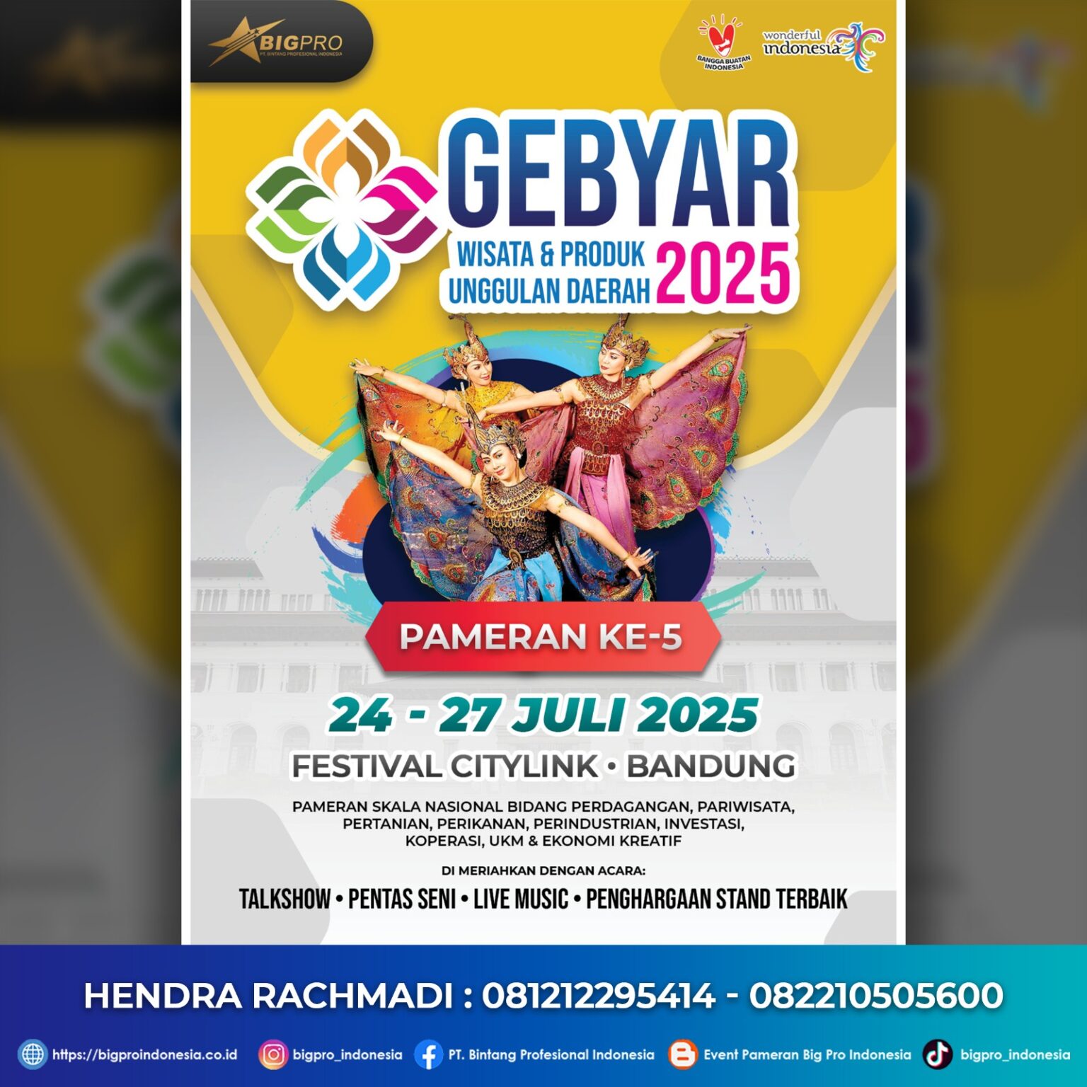 Kirim Event & Promo – Jadwal Event, Info Pameran, Acara & Promo Terbaru